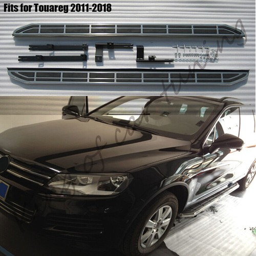 Nerf Bars Running Boards Side Steps Pedals Fits for Volkswagen Touareg ...