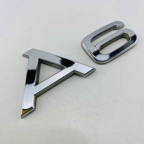 2005-2010 Audi A6 Emblem Badge Logo Letters Symbol Trunk Rear Chrome ...