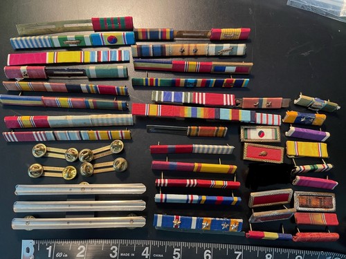 Lot Of WW2- Modern US Ribbons And Ribbon Bars | eBay