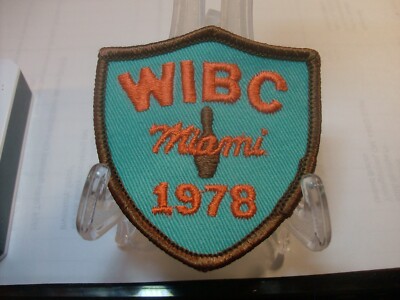 1978 Miami Florida WIBC Tournament Bowling Patch | eBay