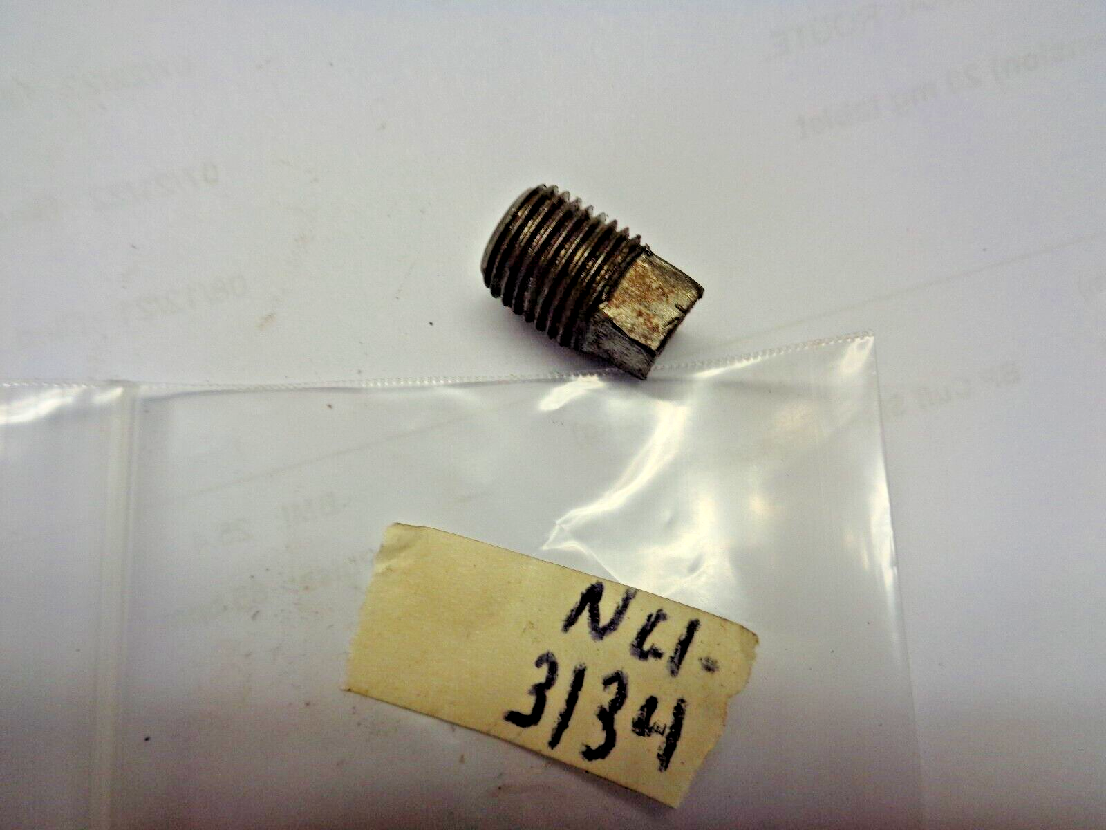 Engine Block Drain Plug, 1/4-18 NPT (Nominal Pipe Thread) Square Head ...