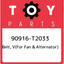 90916-T2033 Toyota Belt, v(for fan & alternator) 90916T2033, New ...