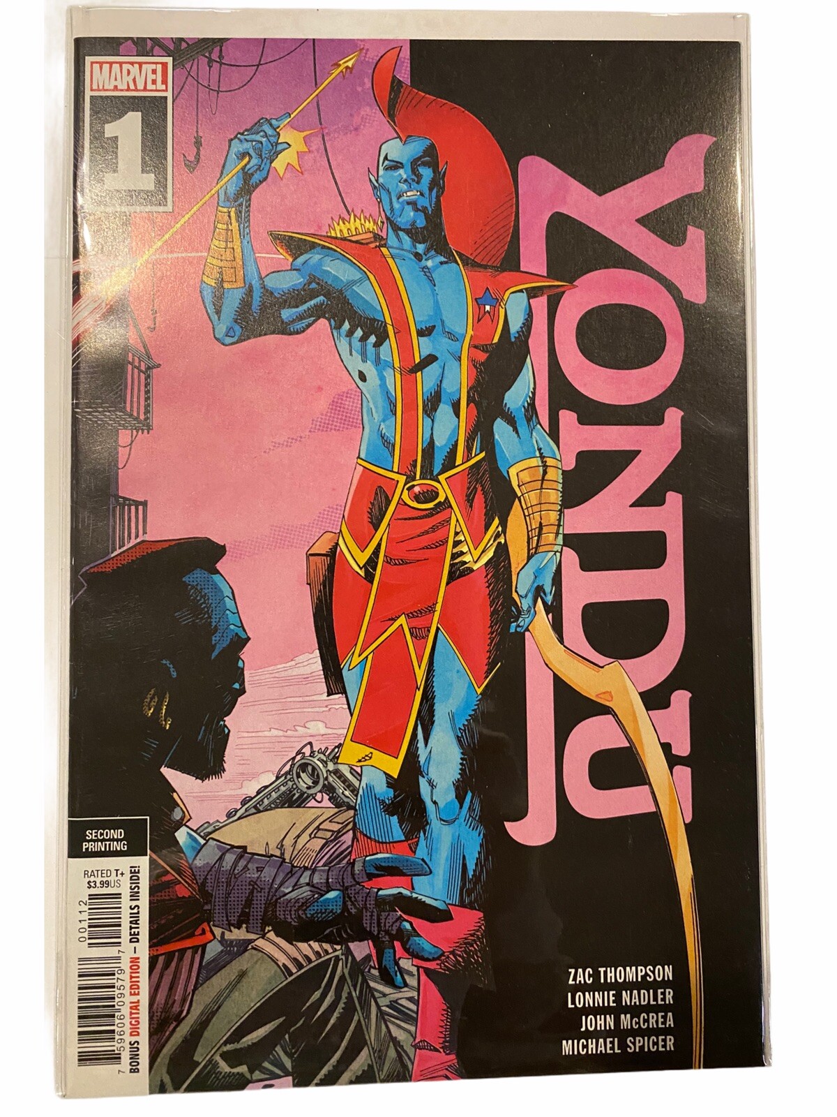 Marvel Comics Yondu #1 2nd Print Variant NM- - Guardians of the Galaxy | eBay