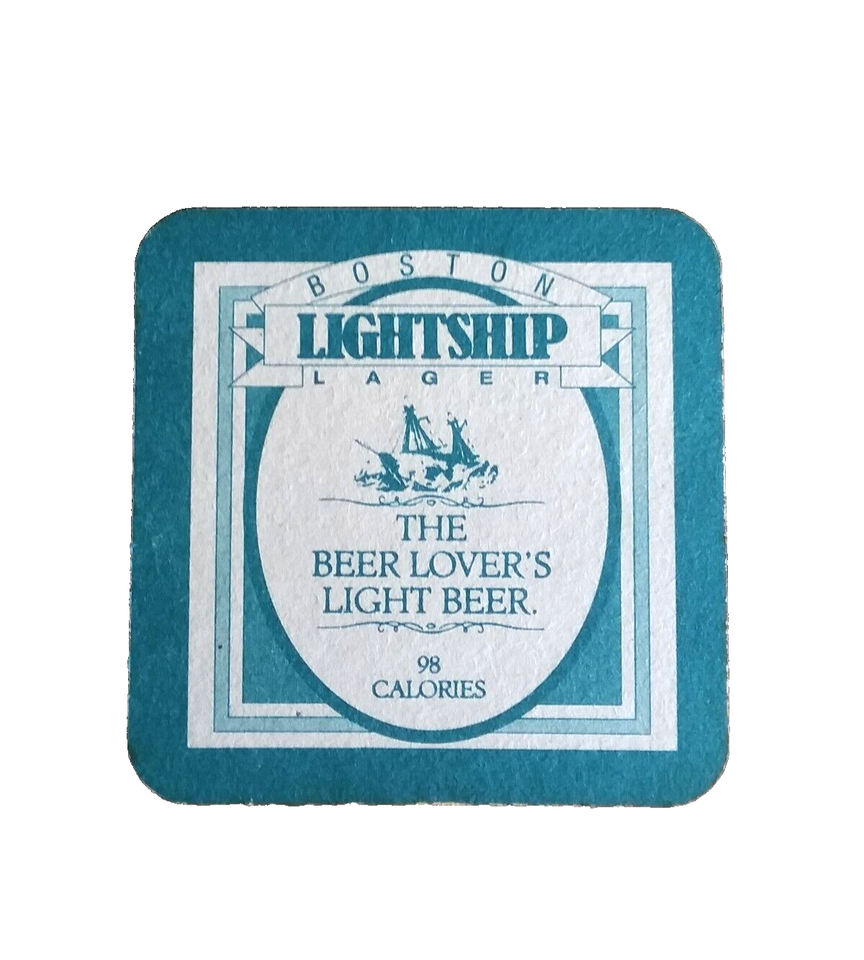 Boston Lightship Lager, vintage paper Beer Coasters, set of 10 | eBay