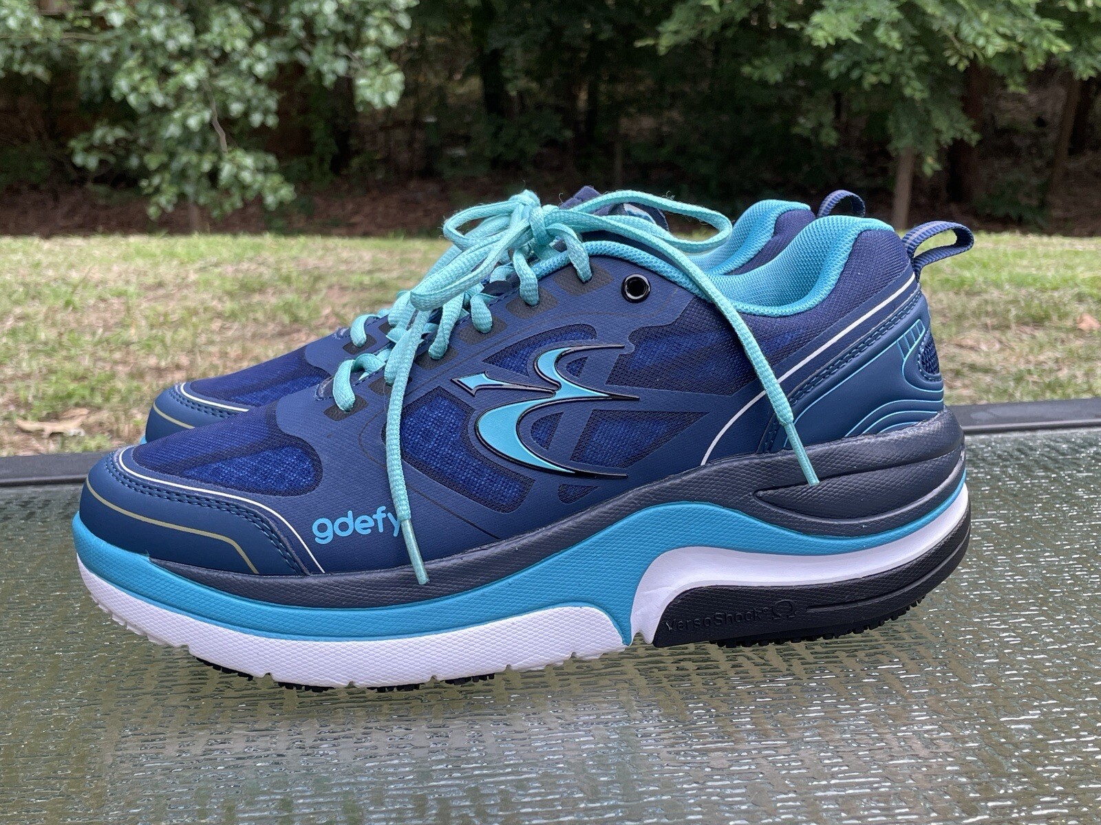 GDEFY HybridEx Gravity Defyer Ion Men’s Size 8.5 Blue Athletic Sneaker ...