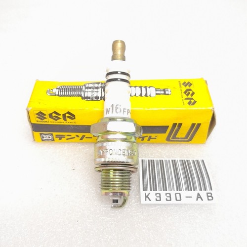 W16FP-U SUZUKI SPARK PLUG 2 STROKE May Fit TS100 TS125 NOS 09482-00187 ...