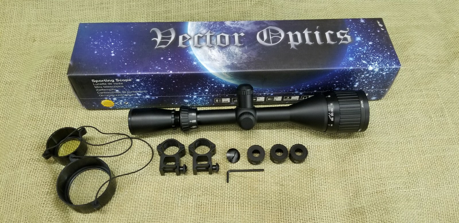 Vector Optics Prowl 4-12x50AOVRC Ballistic | Grelly UK