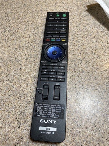 Original Sony RMT-B101A DVD Blu-ray Player Remote Control OEM | eBay