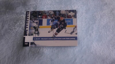 Todd Marchant, Houston Oilers, 1997 - 1998 Upper Deck #64 Game Day ...