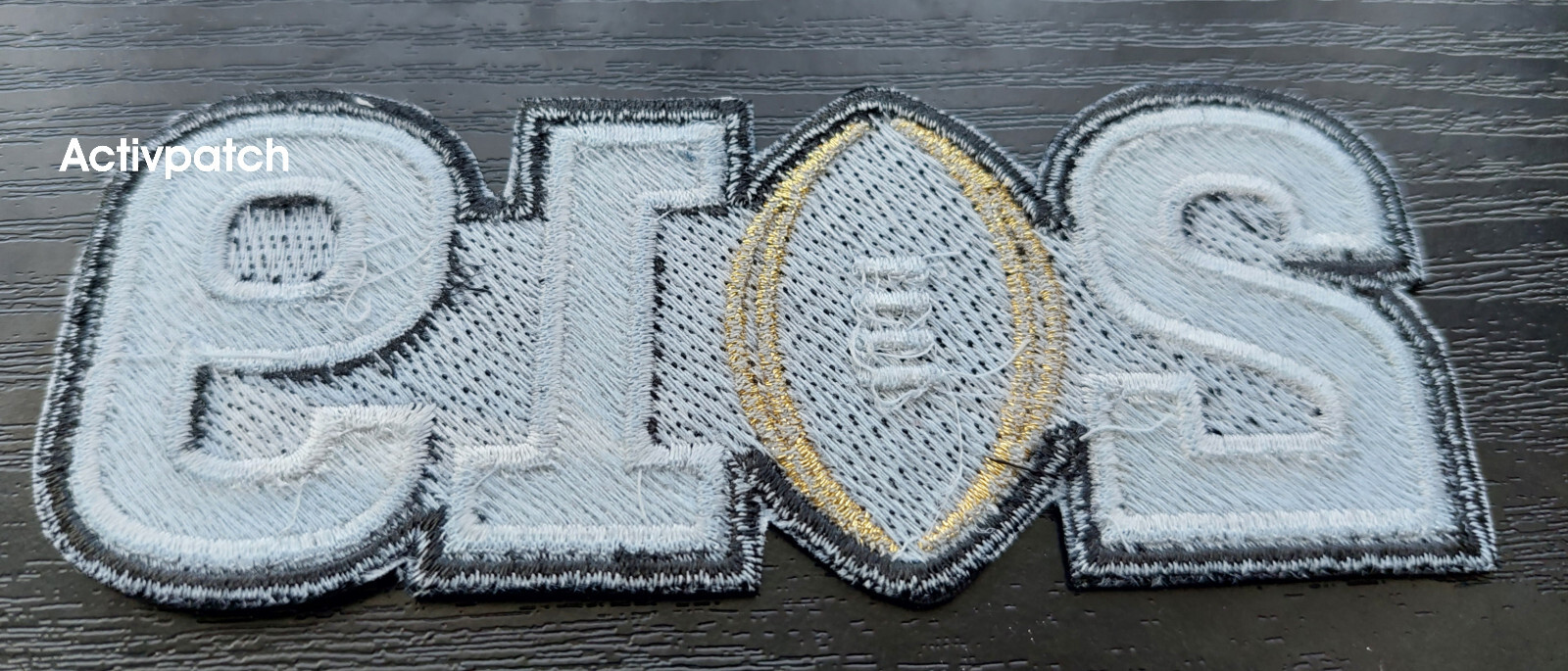 NCAA College Football black 2019 CFP Championship Game Alabama Patch ...