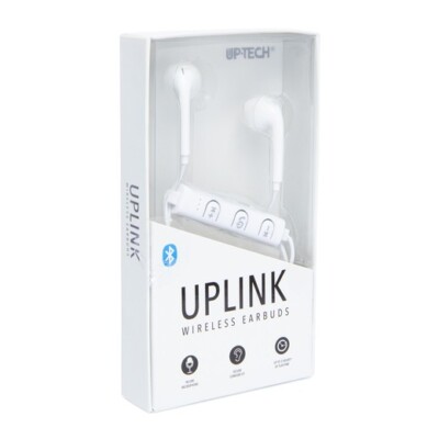 Generic Wireless Bluetooth EARBUDS w inline Mic control White ShipS ...