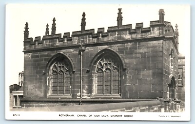 POSTCARD ROTHERHAM CHAPEL OF OUR LADY CHANTRY BRIDGE - YORKSHIRE | eBay UK