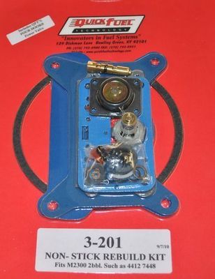 2 Barrel Carburetor Rebuild kit Holley 4412 2300 7448 350 500 CFM 3-201 ...