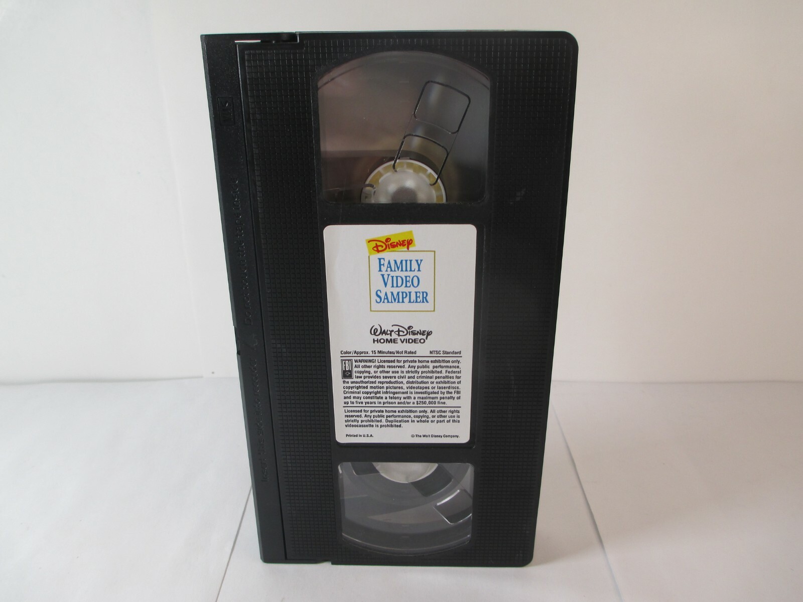 Disney Family Video Sampler” VHS Scenes From Six Disney Animated ...