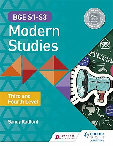 BGE S1S3 Modern Studies: Third and Fourth Levels, Radford 9781510469426 ...