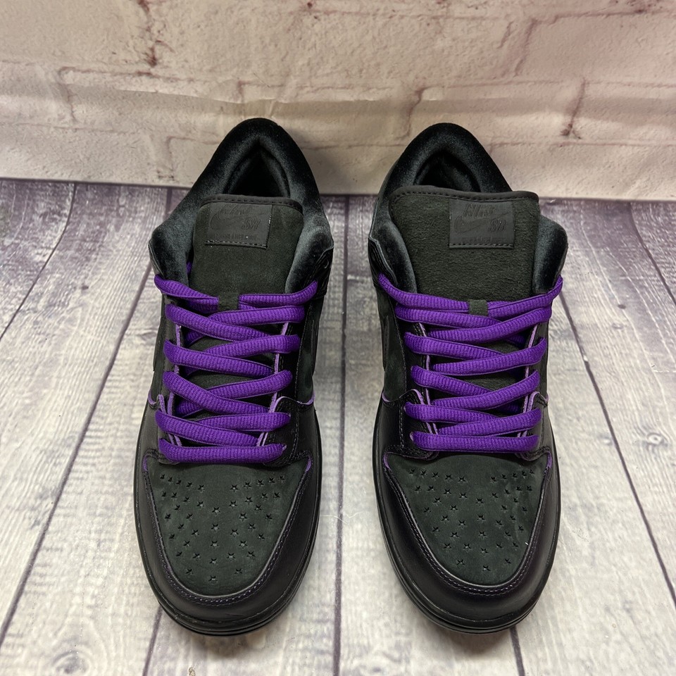 Nike SB Dunk Familia Low First Avenue Prince Black Purple Shoes Men’s ...