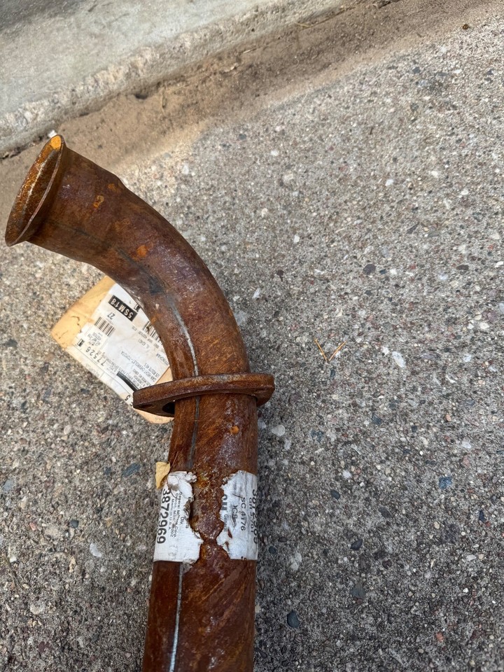 NOS GM 1965-1967 C2 Corvette Left LH Side Exhaust Pipe Big Block 396 ...