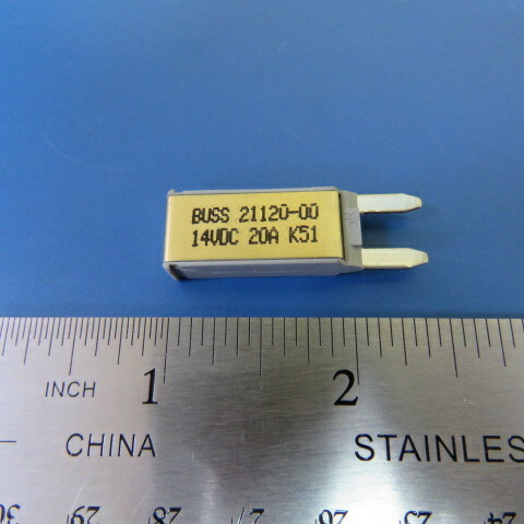 BUSSMANN 21120-00 Qty of 10 per Lot BREAKER MINI 20A | eBay