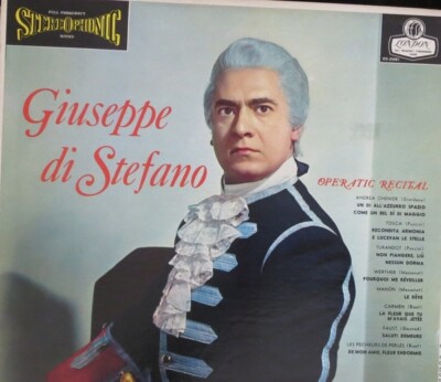 Giuseppe di Stefano- Operatic Recital Puccini/Giordano/Bizet OS-25081 ...