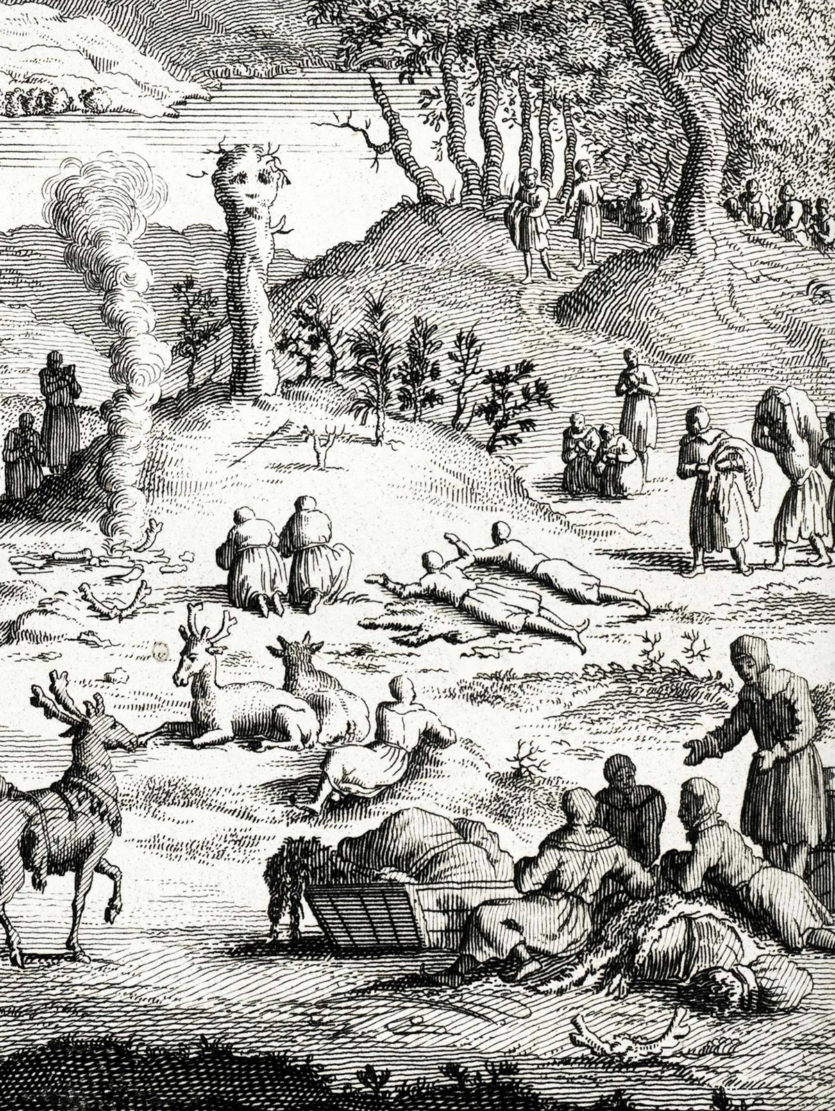 PAINTING DRAWING RELIGIOUS CEREMONIES PICART NORDIC SAMI PRINT POSTER ...