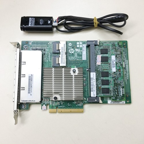 Hp Smart Array P822 / 2GB FBWC 6GB SAS RAID Controller 615418-B21 with ...
