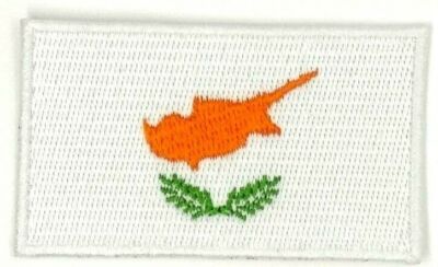 us seller small Cyprus country FLAG sew or Iron On Patch 1661 | eBay