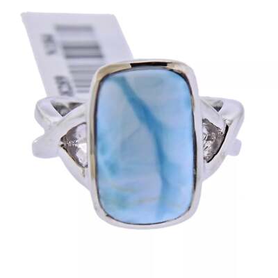 Marahlago Sterling Silver Larimar Brie Ring Retail $231 #010 | eBay