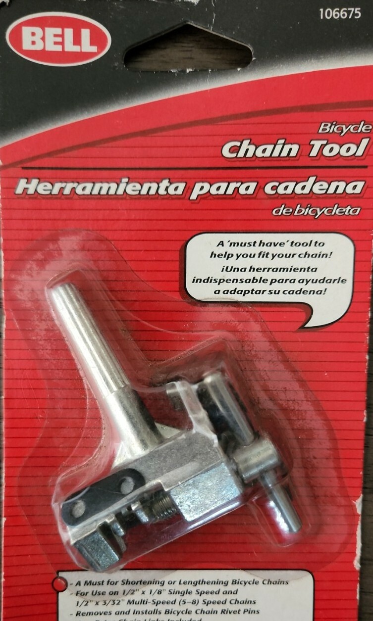 BELL - ChainMender Bike Chain Mender Rivet Tool 109545 Bicycle Chain ...