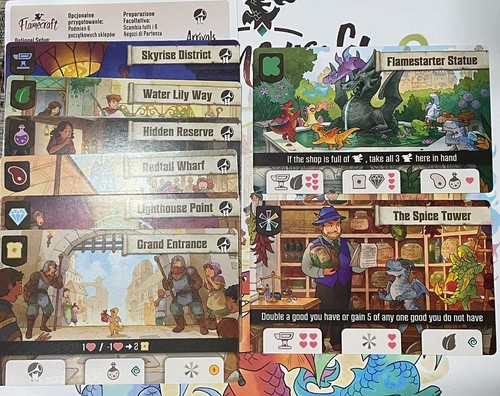 Flamecraft Kickstarter Promo Alternate Starter + Spice Tower + Statue ...