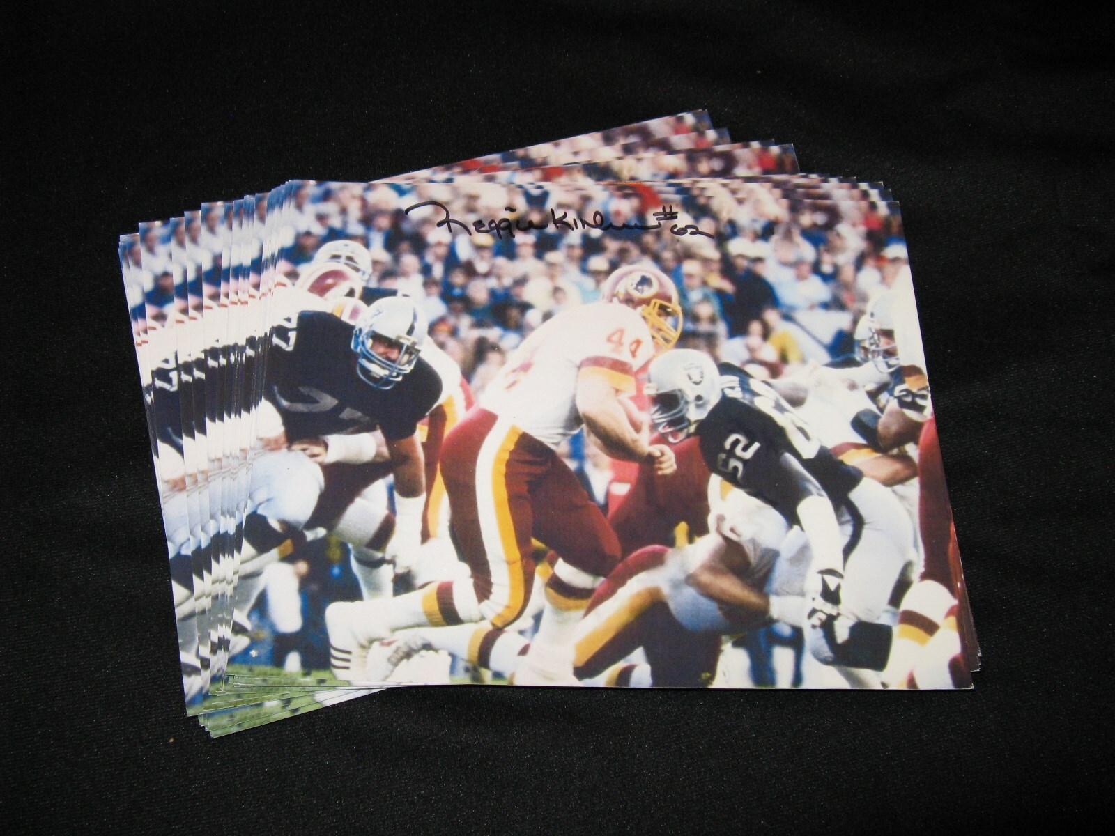 Reggie Kinlaw Oakland Raiders Signed Lot of 20 8x10 Photos | eBay