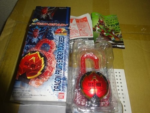 Kamen Rider Gaim DX Sengoku Driver Lock Seed Belt dragon fruit energy ...
