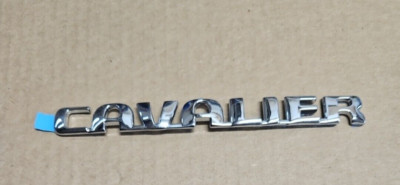 CHEVROLET CAVALIER REAR CHROME EMBLEM BADGE OEM Genuine New Other | eBay