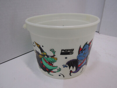 OLD PEPSI REGAL CINEMA POPCORN PROMOTIONAL BUCKET MONSTER MOVIE THEATER ...