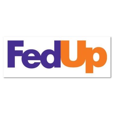 Funny Fed Up Sticker | eBay