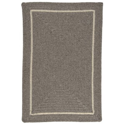 Shear Natural Rockport Gray Braided Rug - Size 2 X 3 Rectangle | eBay