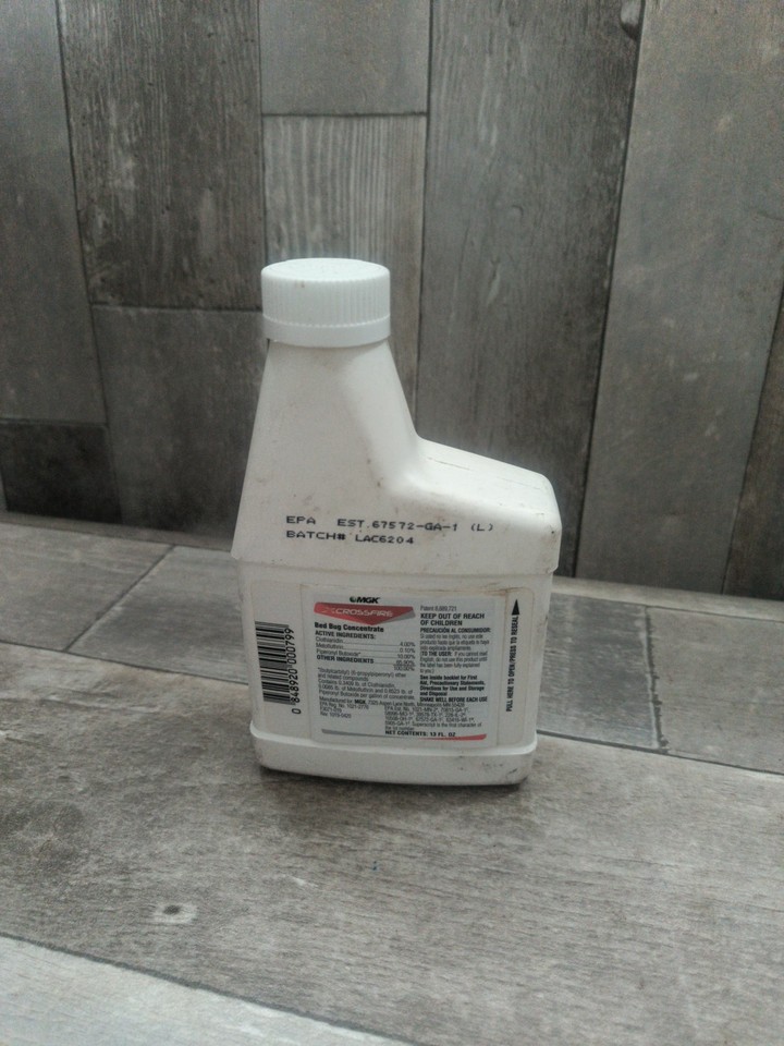 Crossfire Concentrate 13 oz Insecticide - Powerful Bedbug Elimination ...