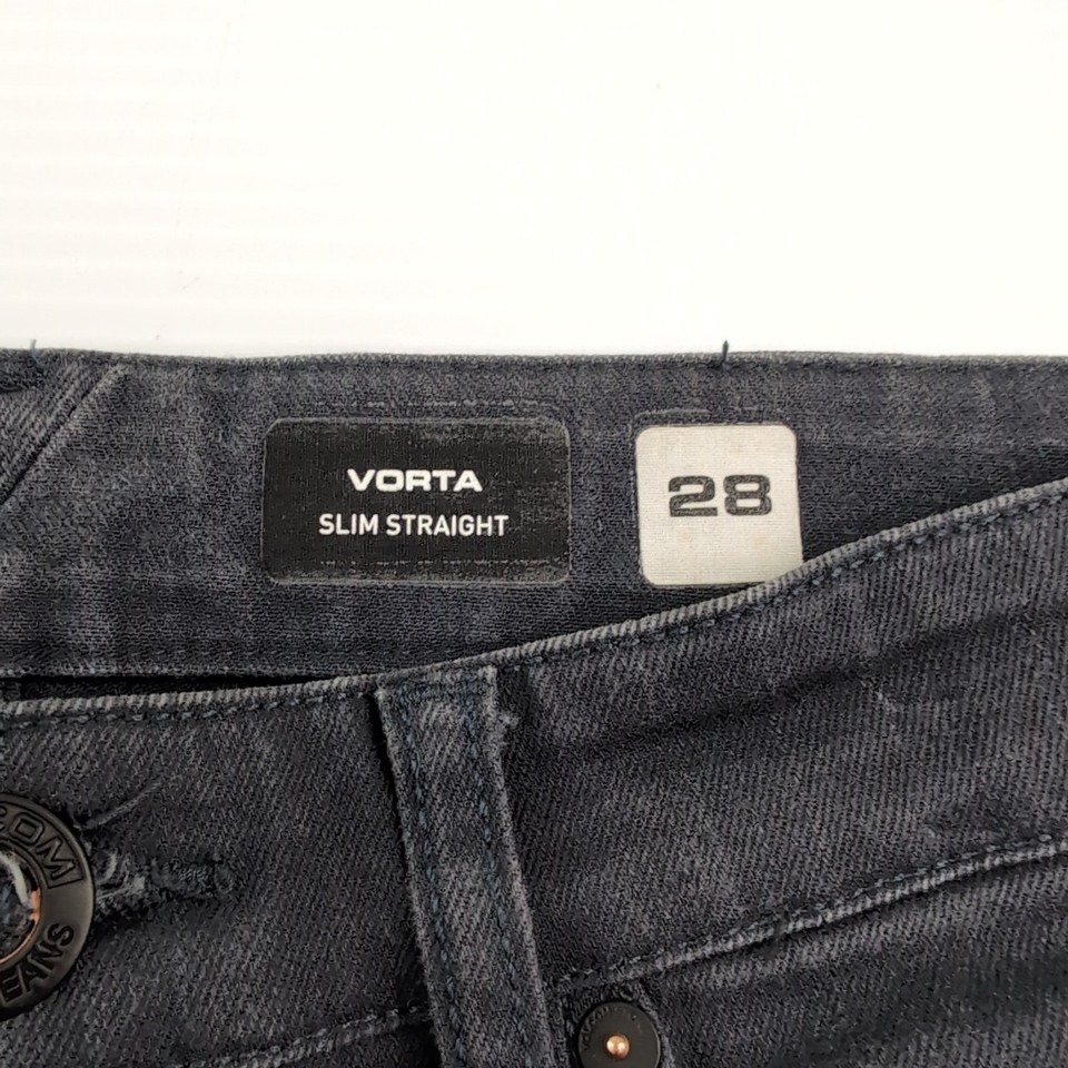 Volcom Vorta Black Denim Shorts Size 28 | eBay