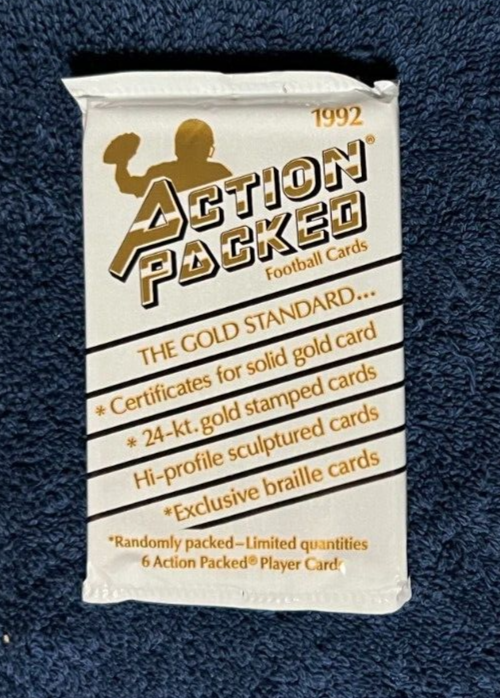 Lot of 3 ~ 1992 Action Packed NFL Football Cards ~ 18 Cards ~ NIP | eBay
