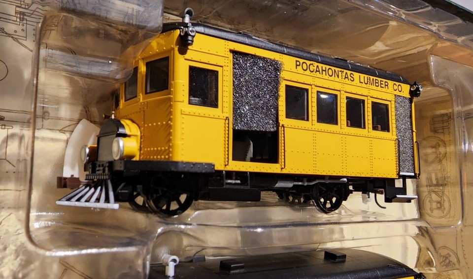 Bachmann Spectrum On30 Rail Bus & Trailer W/Full Interior DCC ...