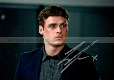Richard Madden Actor Bodyguard PS David Budd Signed 7 x 5 Photograph ...