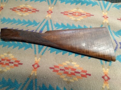 Beautifull highly figured box lock double barrel shotgun stock | eBay