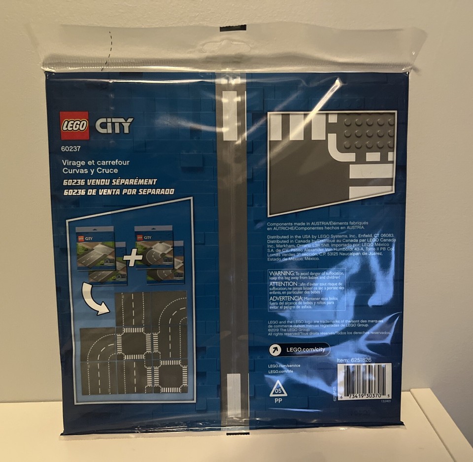 LEGO CITY: Curve and Crossroad (60237) new sealed 673419303705| eBay
