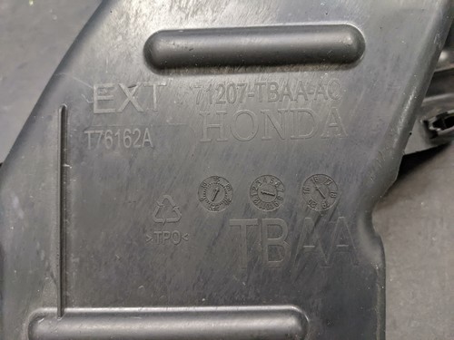 Front Bumper Left Driver Deflector Extension 2016 Honda Civic 71207-TBA ...