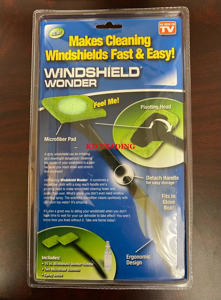 WINDSHIELD WONDER Car Auto Windshield Fast & Easy Cleaning Tool ...