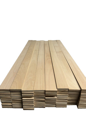 St Beech TImber - Natural Wood - Offcuts -Hardwood 80 Pieces 48mm X ...