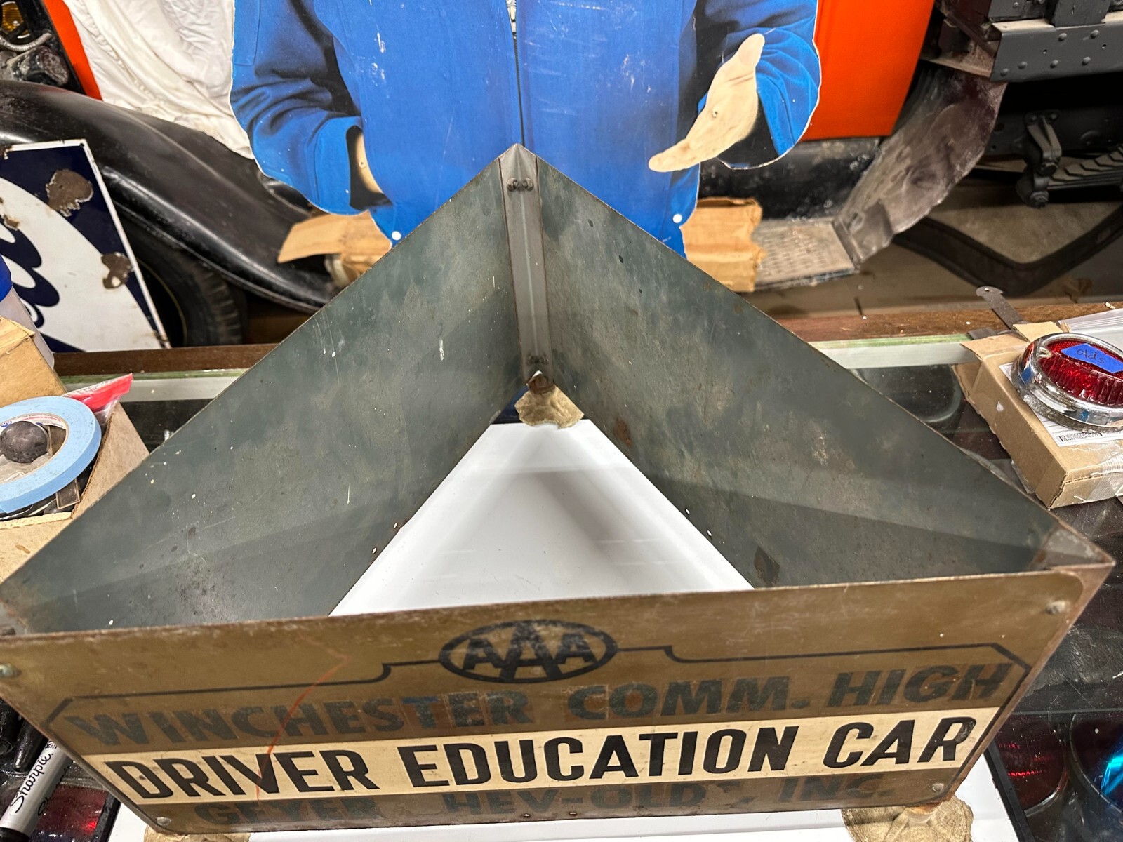 Vintage DRIVER EDUCATION CAR Winchester Com High GEYER CHEVROLET ...