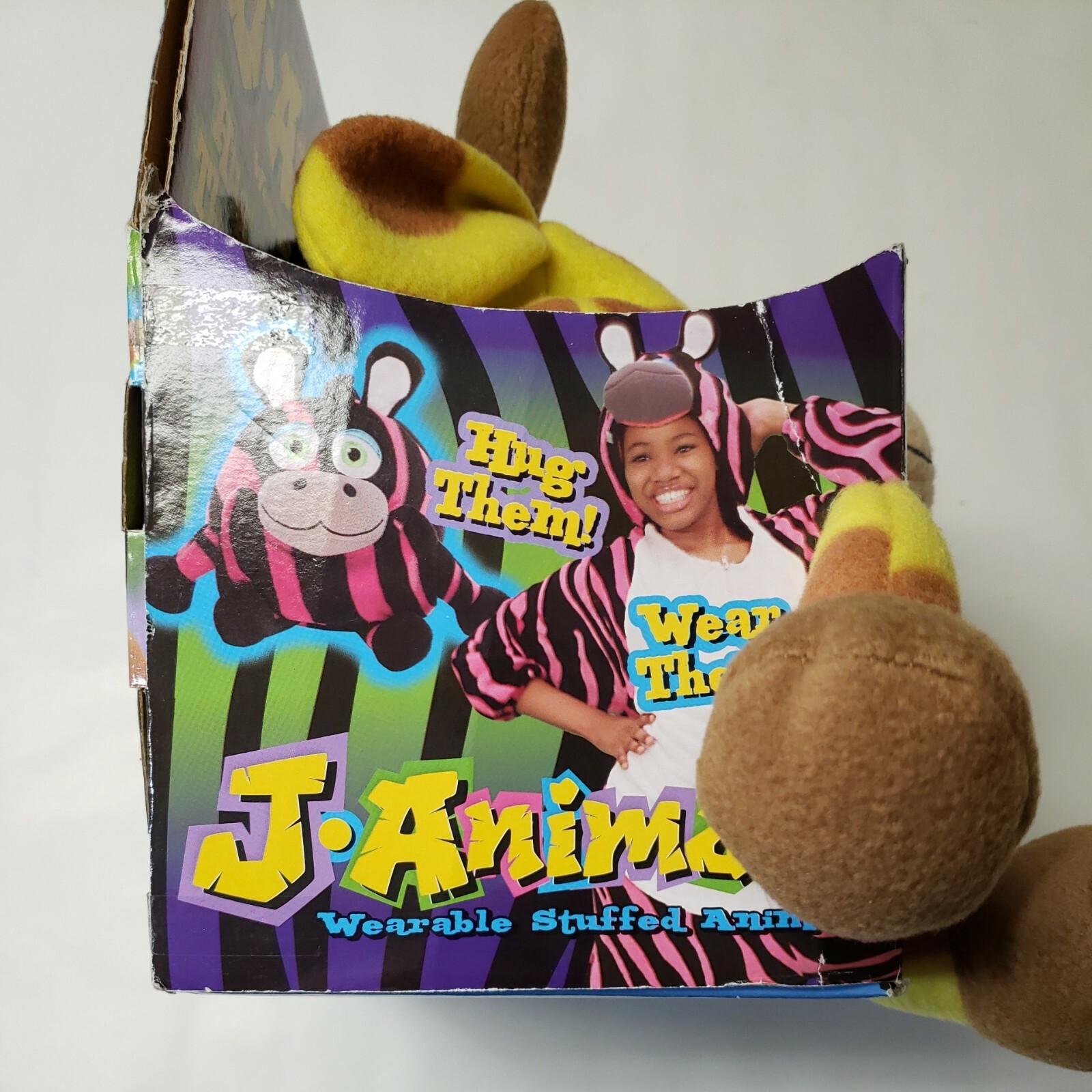 NEW JAY AT PLAY J-Animals Janimals Stuffed Animal Giraffe Pajamas Body ...