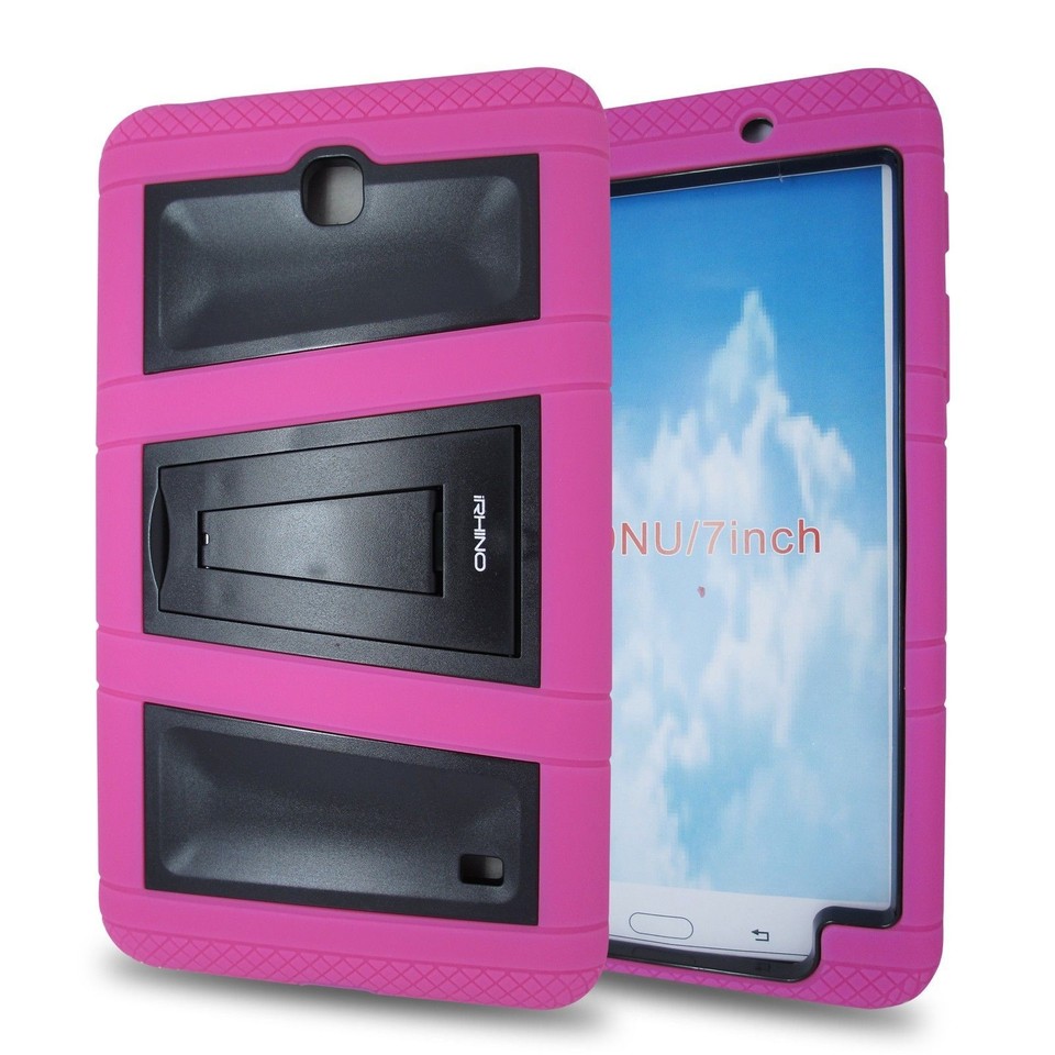 Armor Box Rugged Shockproof Kickstand Case Cover for Samsung Galaxy Tab ...