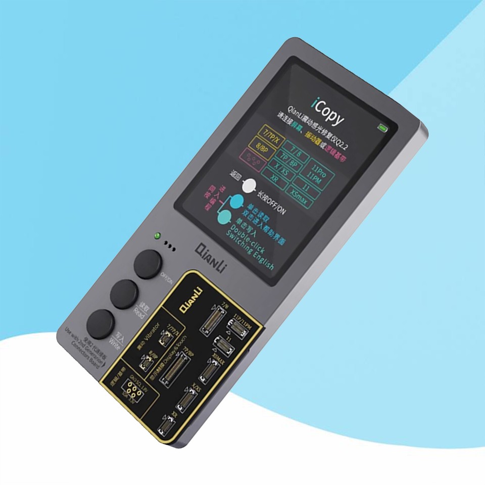 QianLi iCopy Plus 2.2 PROGRAMMER FOR TRUE TONE/BATTERY For 15 Pro MAX ...