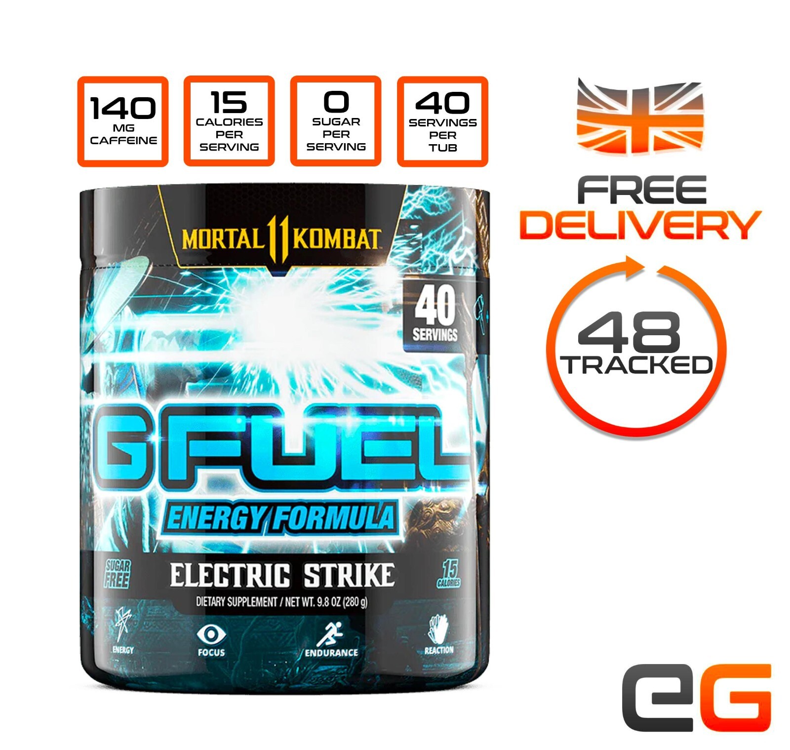 G Fuel 40 Serving Tubs, Choose Your Own, New & Sealed, UK Seller ...